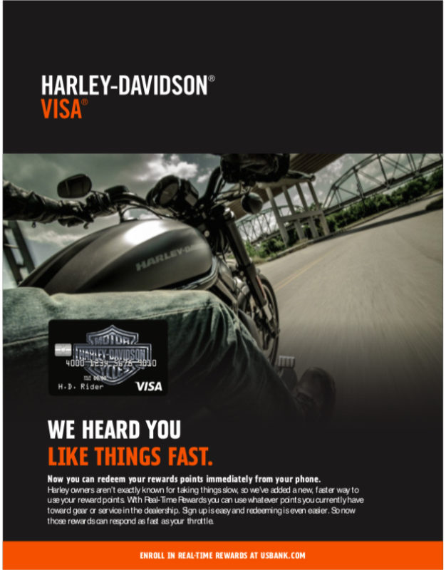 Harley Davidson Visa® | Joe Weismann